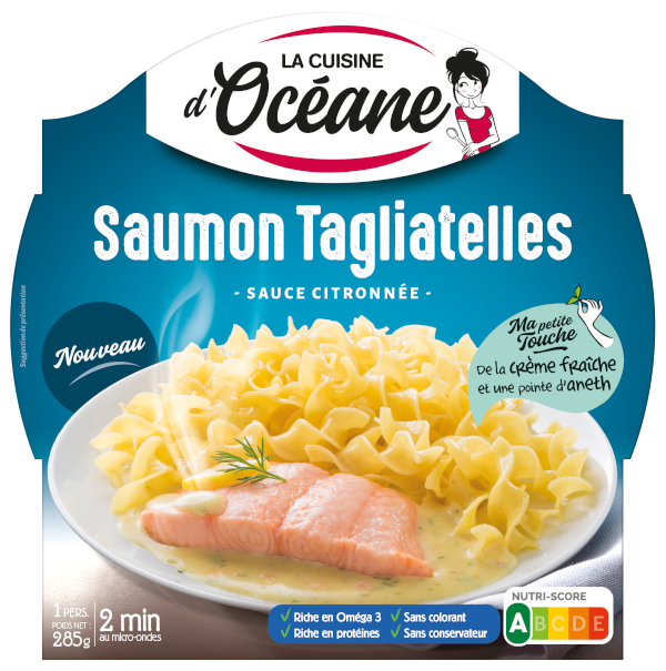 Saumon Tagliatelles Sauce citronnée La Cuisine d Océane